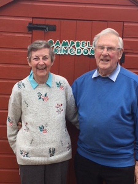 Nancy and Campbell Tighe (mum and dad) - Trees for Life