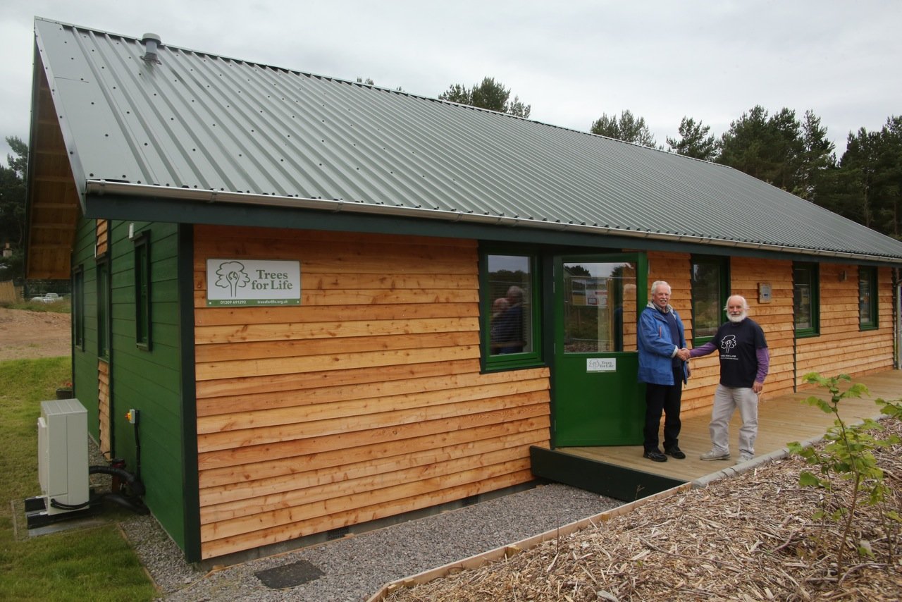 A new eco-designed office for Trees for Life - Trees for Life