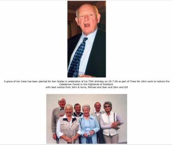 Ken Scobie at 70 - Trees for Life