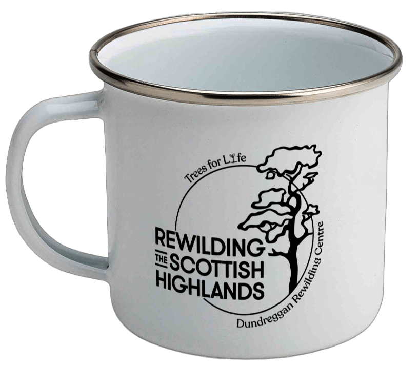 Enamel Mug, 12oz - Trees for Life